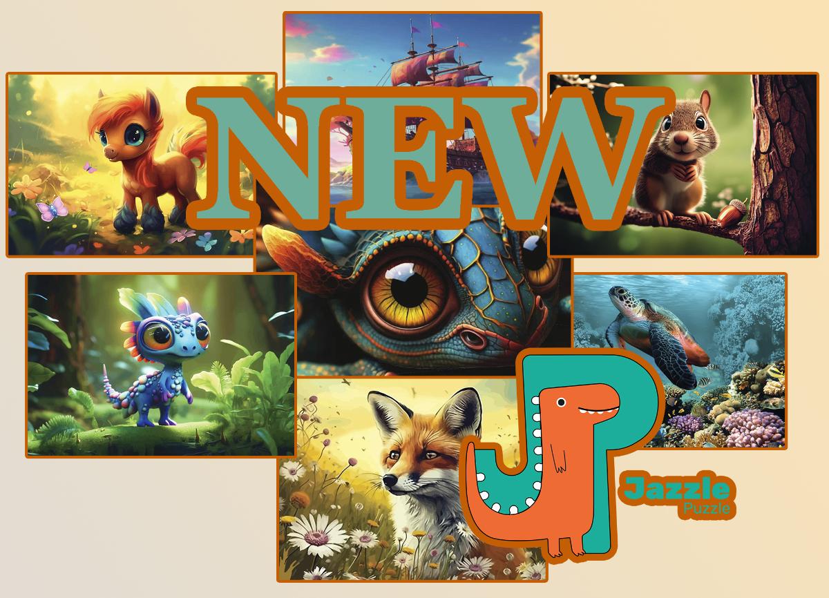 Новинки пазлов Jazzle Puzzle (апрель 2024) | ShopUdachi.ru